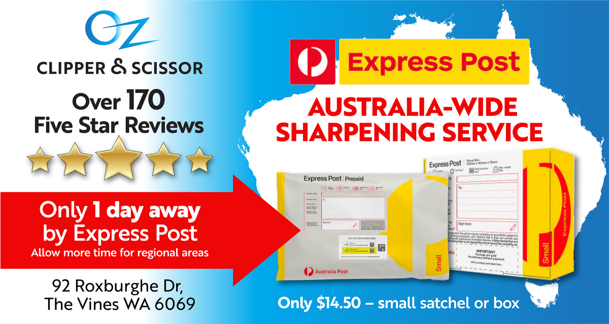 EXPRESS SHARPENING SERVICES - Oz Clipper and Scissors