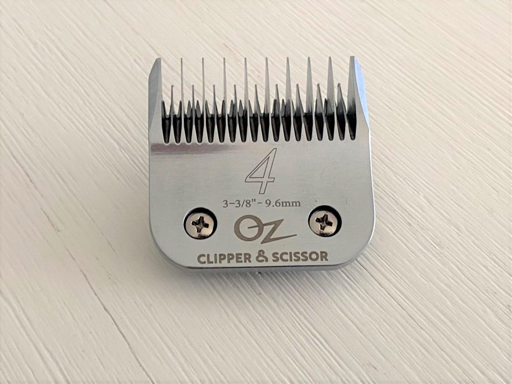 Clipper Blade #4 Skip Tooth - Oz Clipper and Scissors